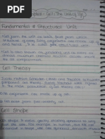 Mind Map | PDF | Cell (Biology) | Cell Membrane