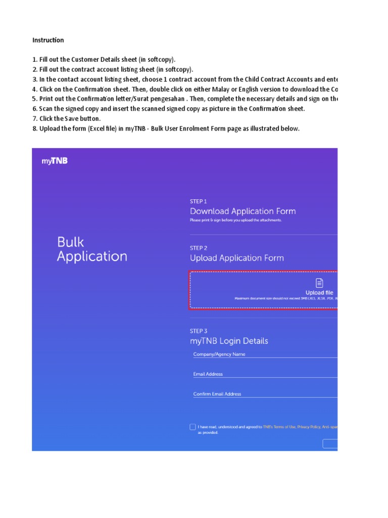 Application Form For New Bulk User | PDF | Image Scanner | Computing