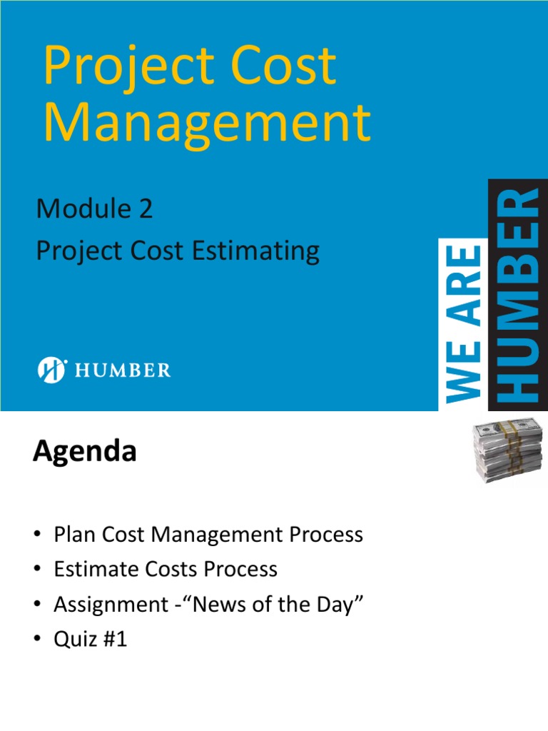Module 2 - Cost Estimating Lecture S23 | PDF | Project Management ...