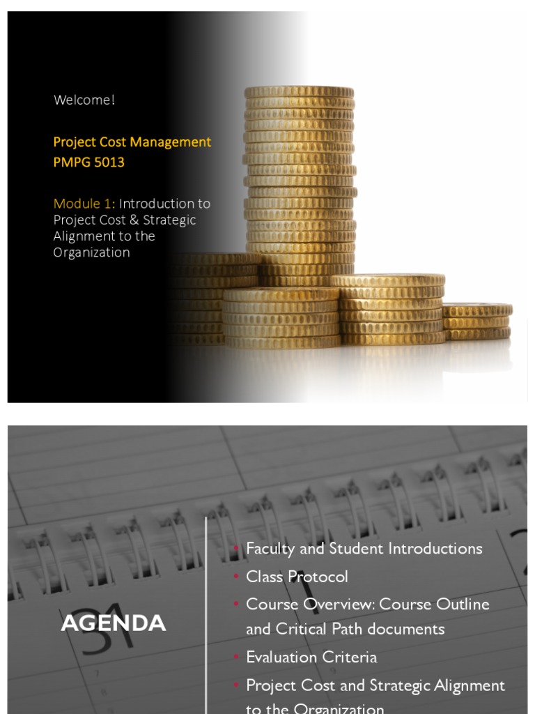 Module 1 - Introduction S23 | PDF | Project Management | Risk