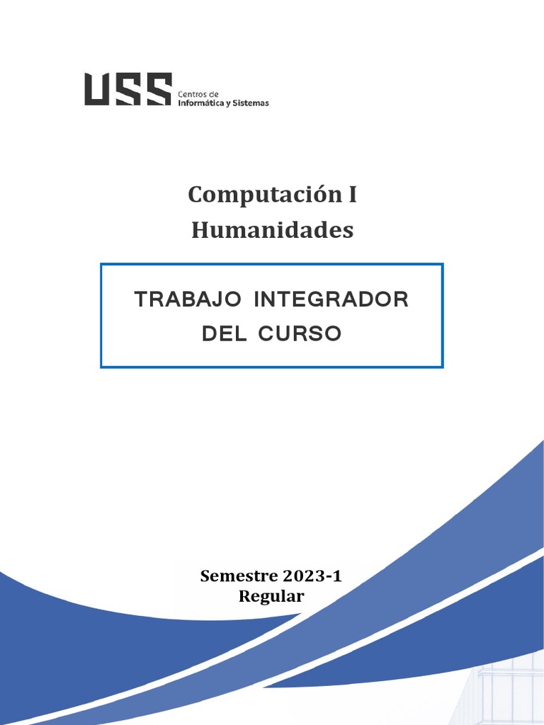 Trabajo Integrador Indicaciones | PDF | Microsoft Word | Software