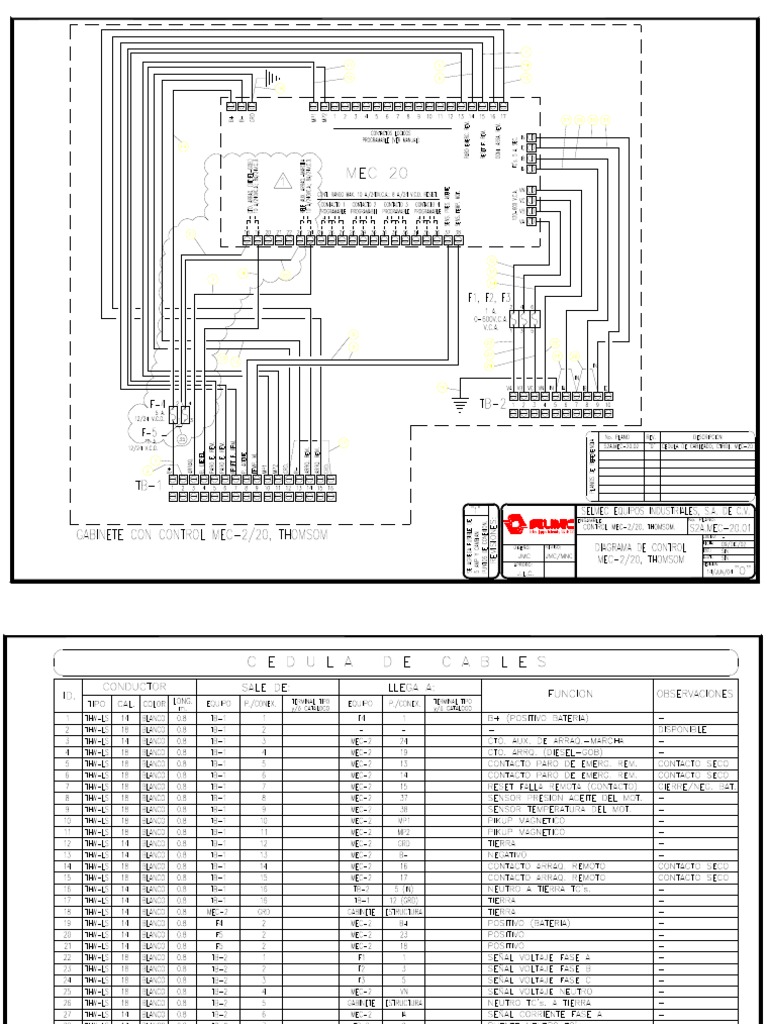 Diagrama Mec 2 Rev 1 | PDF