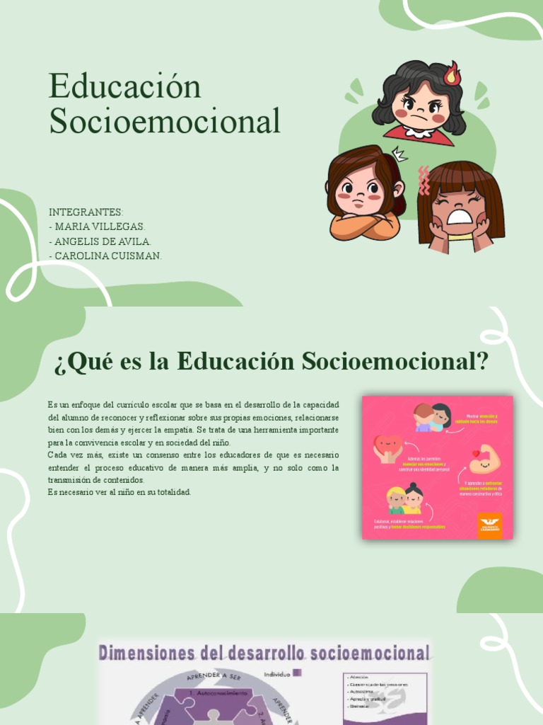 Educacion Socioemocional | PDF | Enseñando | Inclusión (Educación)