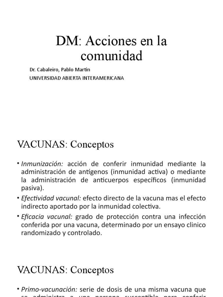 DM Clase 3 | PDF | Sistema inmune | Vacunas