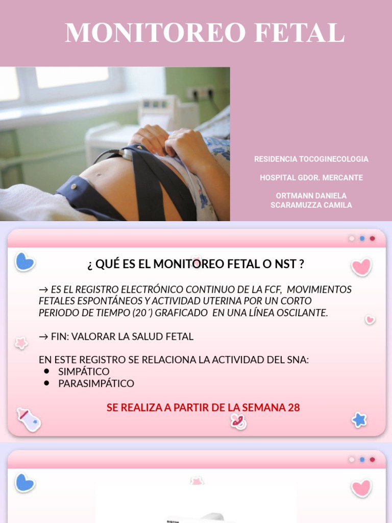 Monitoreo | PDF | Feto | Parto