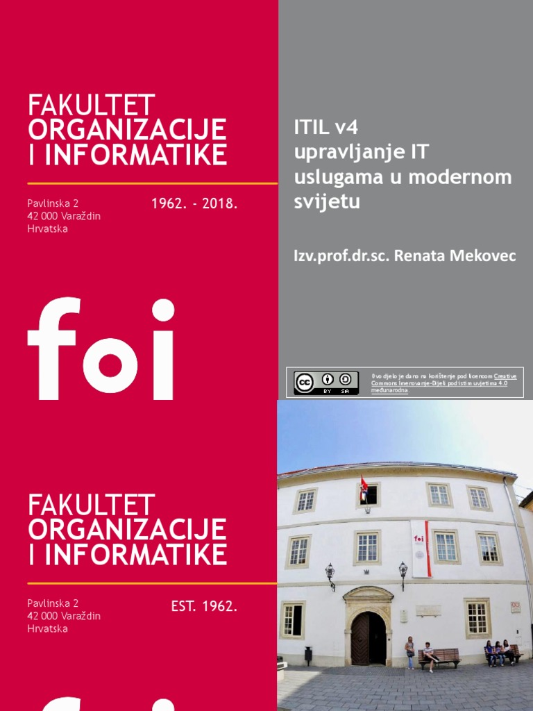 11 .ITIL 2021 v4 Mekovec | PDF