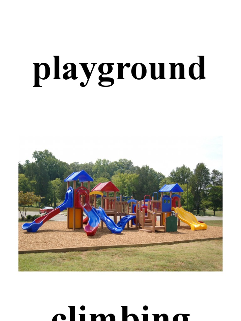 Playground - Vocabulary | PDF