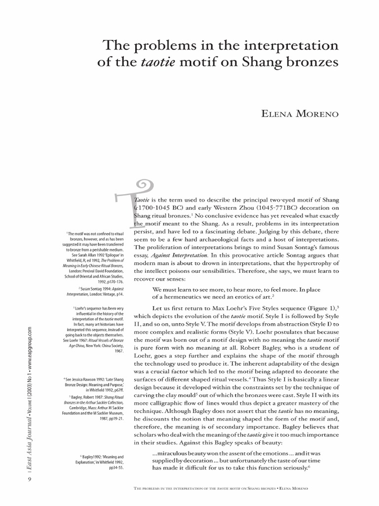 EAST ASIA JOURNAL The Problems in The in | PDF