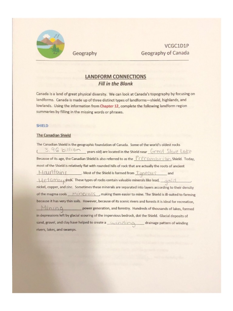 Landform Connections | PDF