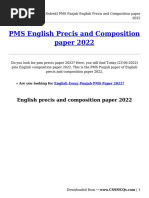 PPSC PMS GK Past Paper 2023 MCQs | PDF | Pakistan | Zulfikar Ali Bhutto