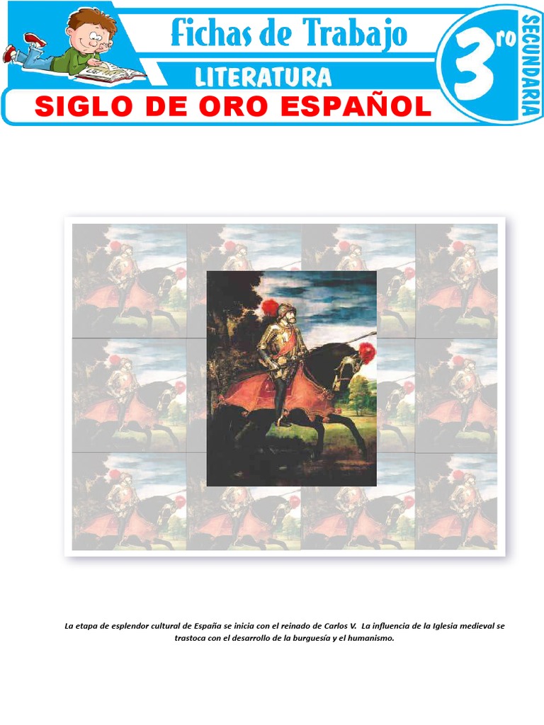 El Siglo de Oro Español: Orígenes y Autores | PDF | Miguel De Cervantes ...