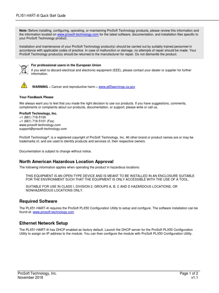 PLX51 HART 4I Quick Start Guide | PDF | Computing | Computer Science