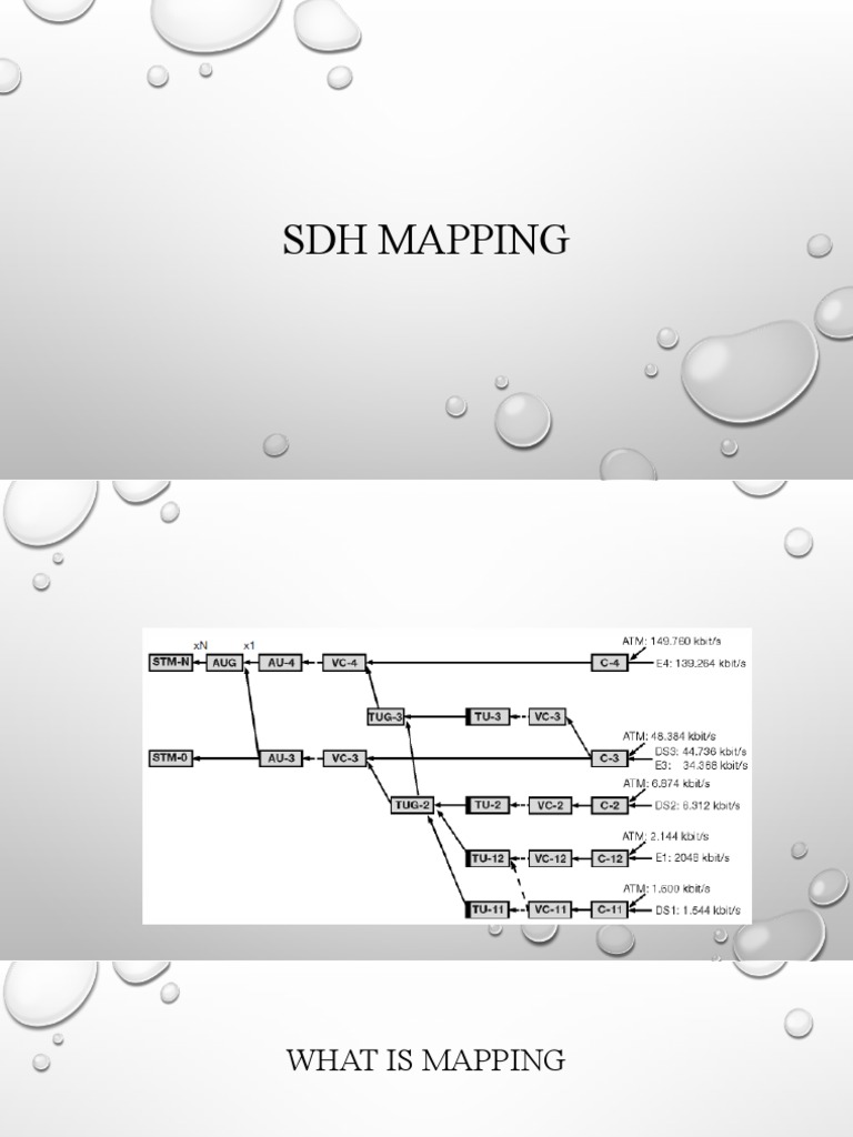 SDH Mapping | PDF