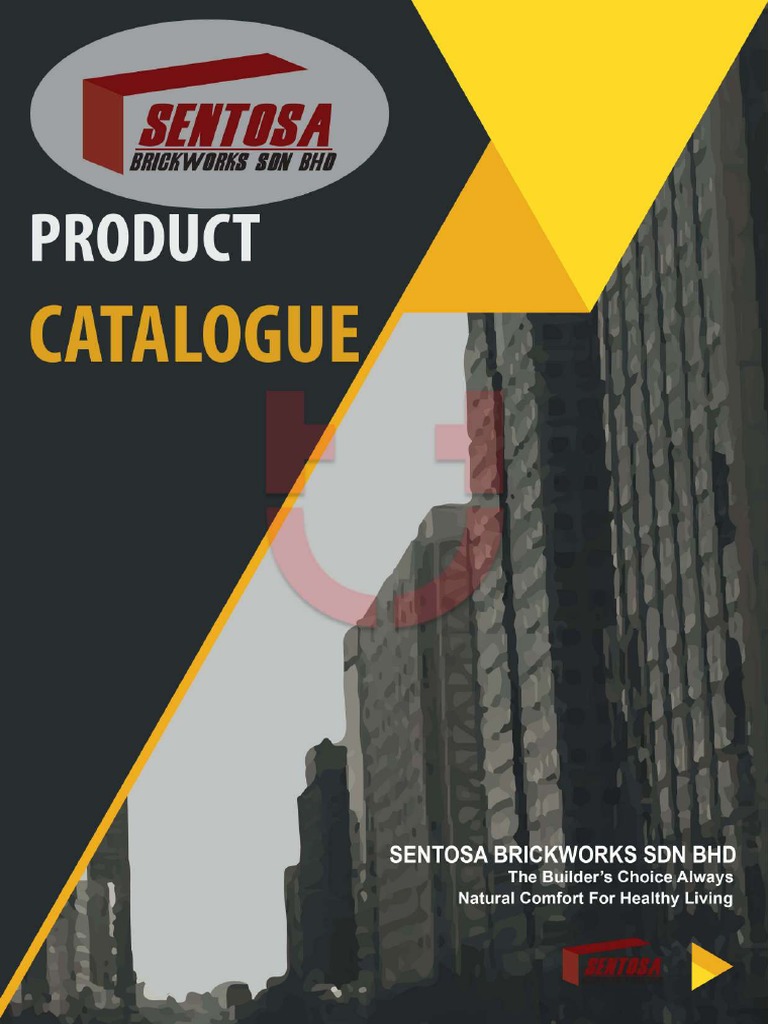 04 20 Masonry - Catalogue - Clay Brick (Sentosa Brickworks) | PDF