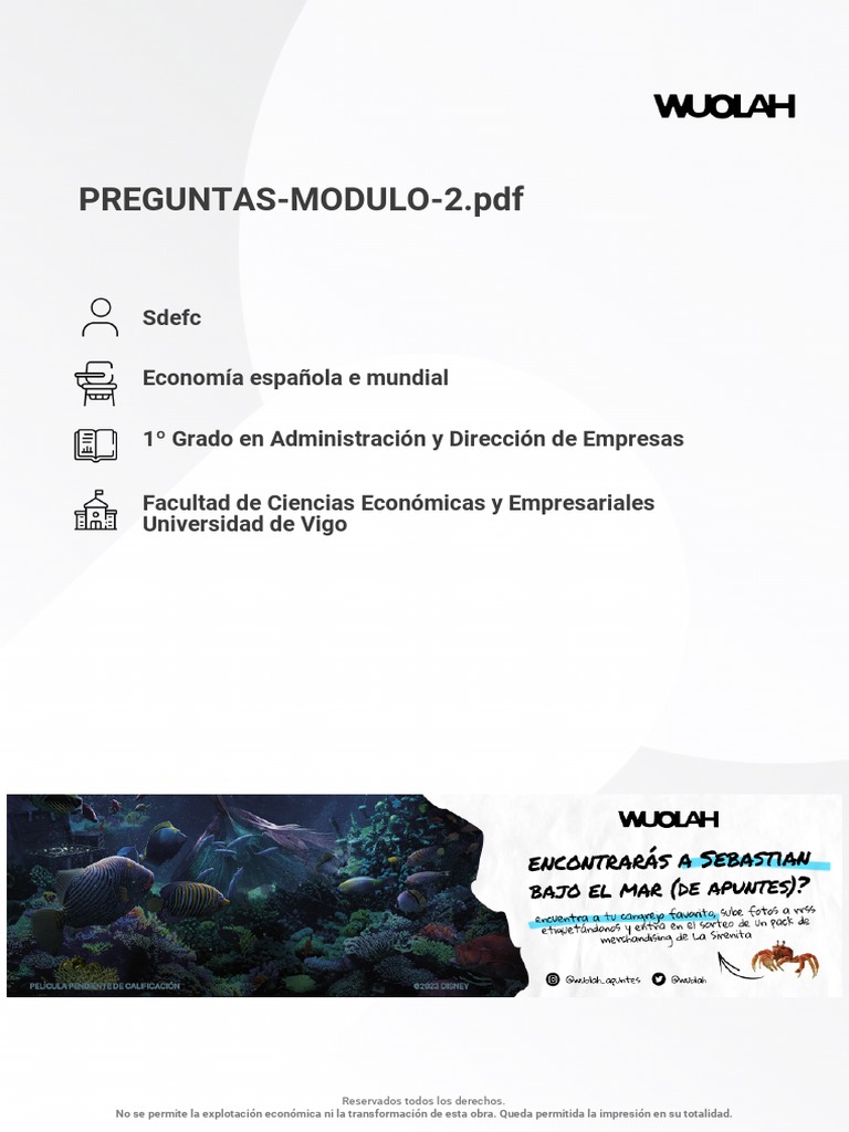 Preguntas Modulo 2 PDF | PDF | Factores de producción | Discriminación y relaciones raciales