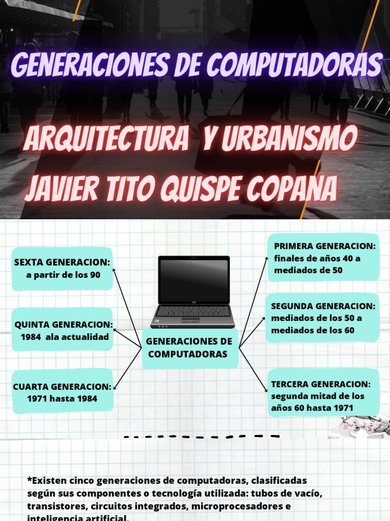 Generaciones de Las Computadoras | PDF | Hardware de la computadora ...