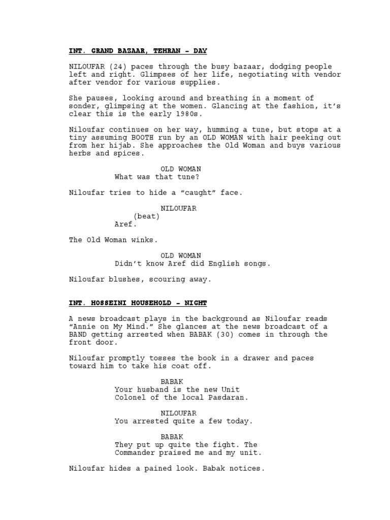 Niloufar | PDF | Mystery, Thriller & Crime Fiction