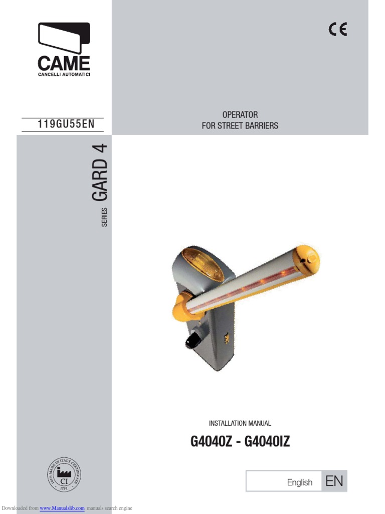 Gard 4 Series | PDF | Door | Manufactured Goods