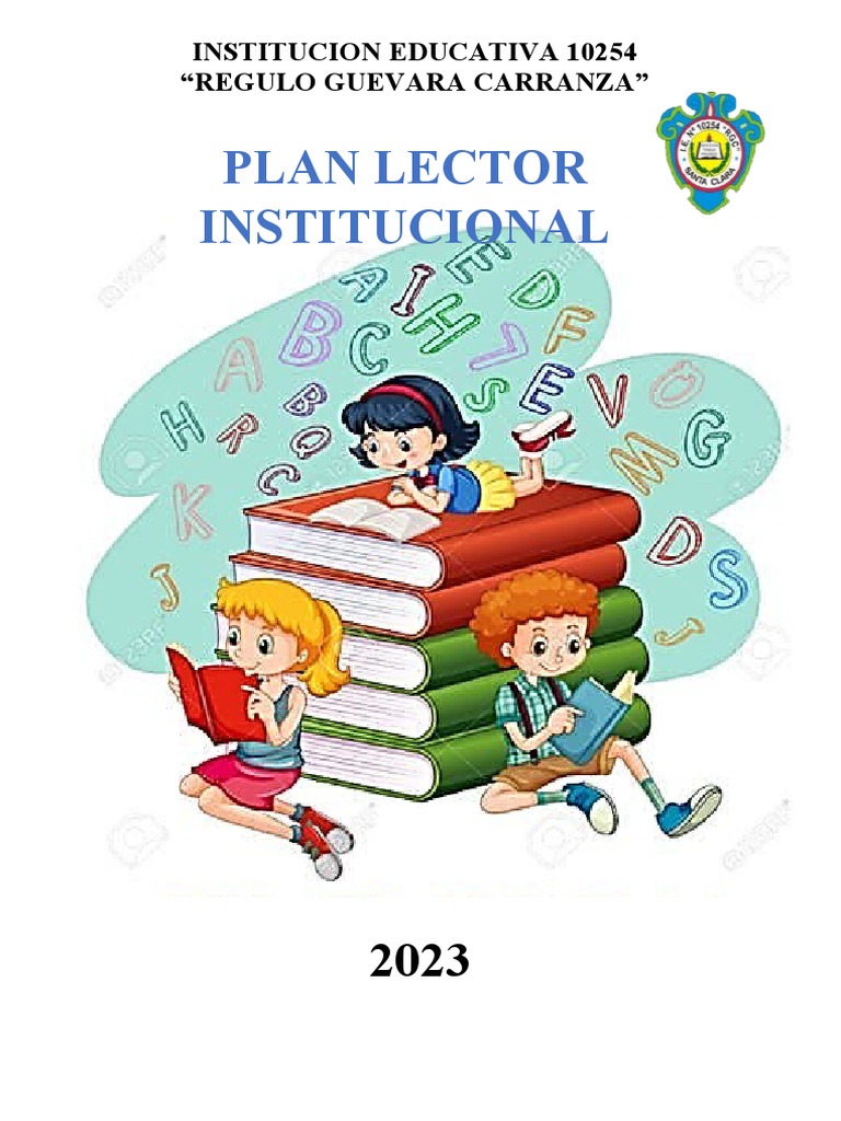 Plan Lector Institucional 2023 para Presentar | PDF | Educación primaria | Comprensión lectora