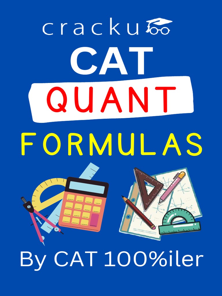 CAT Formulas Complete PDF | PDF | Equations | Interest