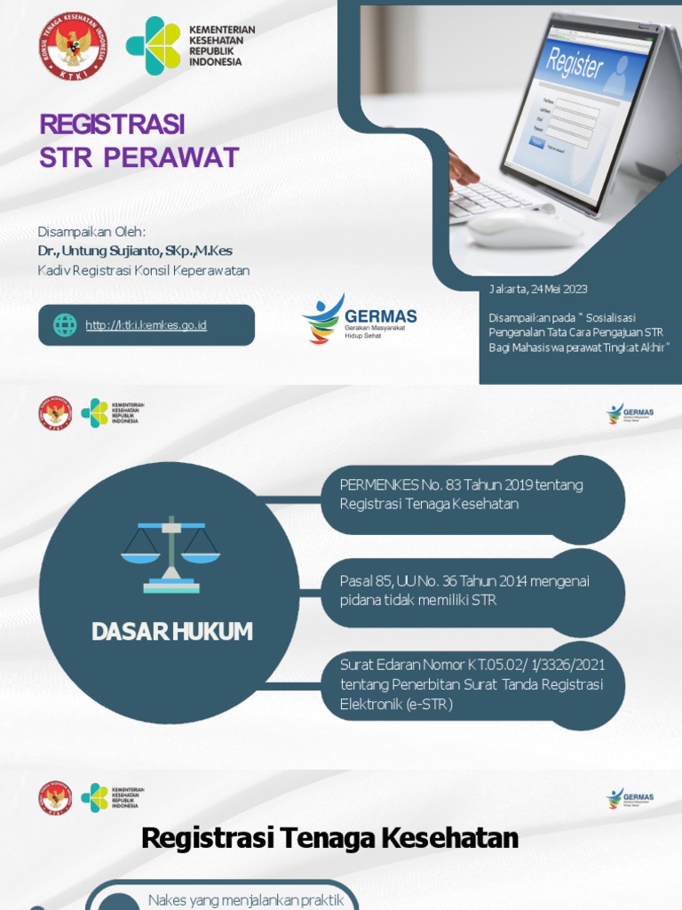 Panduan Registrasi STR Perawat | PDF