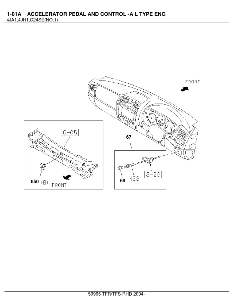 1 01a Accelerator Pedal and | PDF | Mechanical Engineering ...
