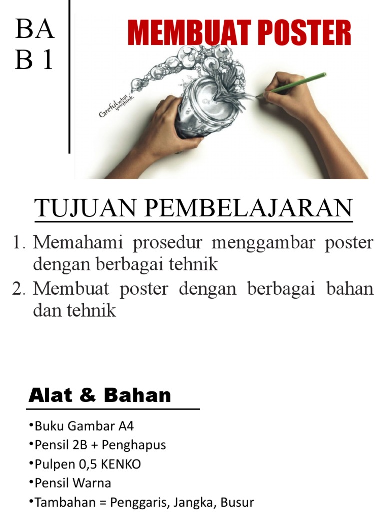 Menggambar Poster | PDF