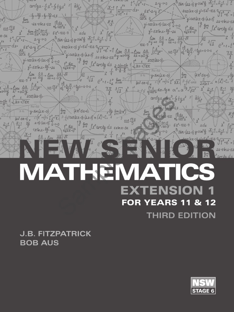 New Senior Mathematics: 3rd Edition Overview | PDF | Zero Of A Function ...