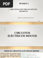 Circuitos Mixtos Eléctricos y Ejercicios Resueltos | PDF | Resistencia Eléctrica y Conductancia ...