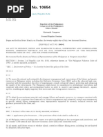 RA 10654: Fisheries Code Amendments | PDF | Fisheries Management | Fine ...