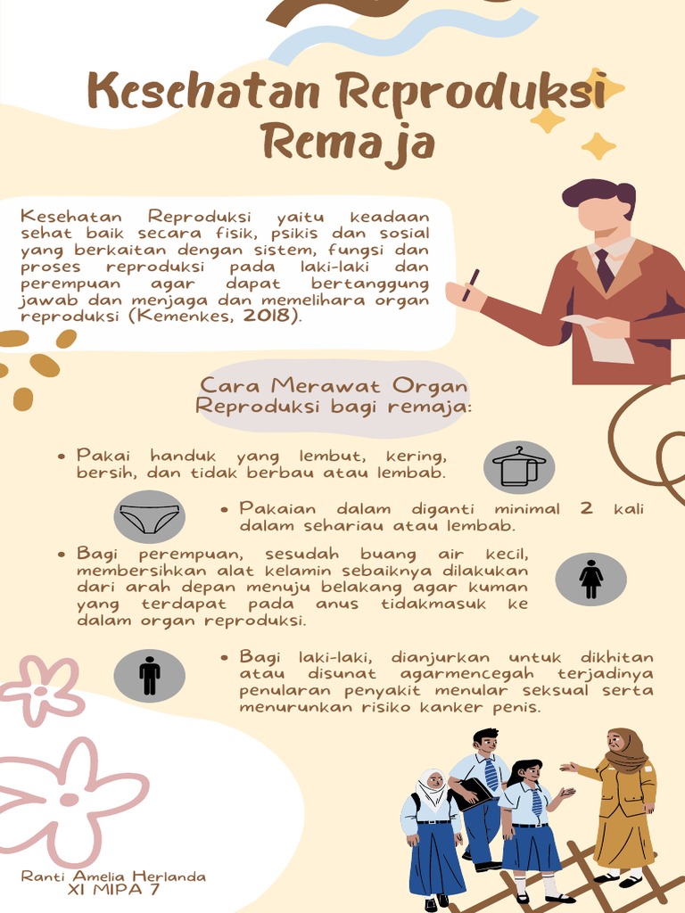 Poster Kesehatan Reproduksi Remaja | PDF | Pengembangan Diri | Sains ...