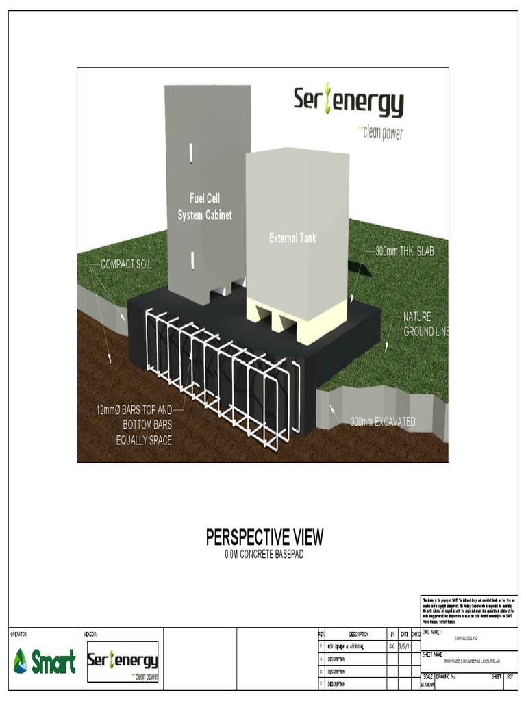Concrete Base Pad Detailed Design-Combined (2) | PDF | Materials ...