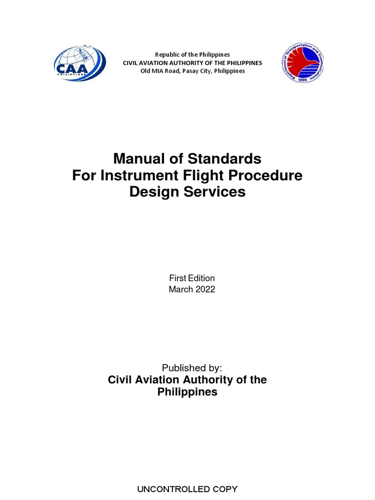 Aviation Instrument Flight Procedure Design Services | PDF | Air Traffic Control | Instrument ...