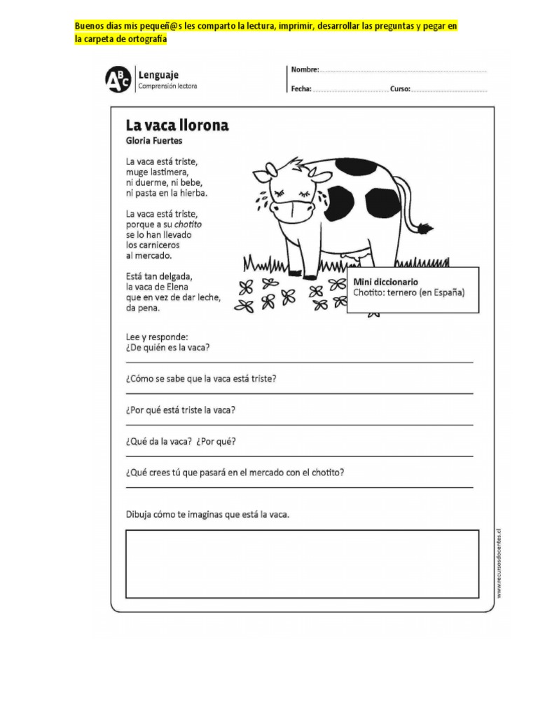 La Vaca Llorona | PDF