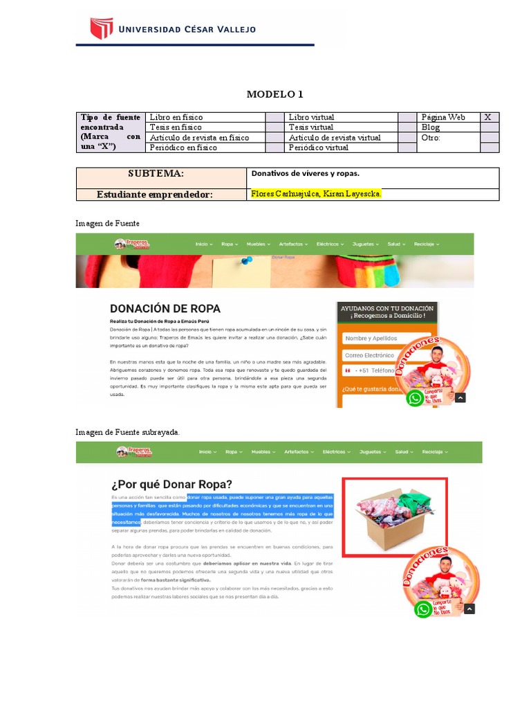 Modelo 1 | PDF | Periódicos | Red mundial