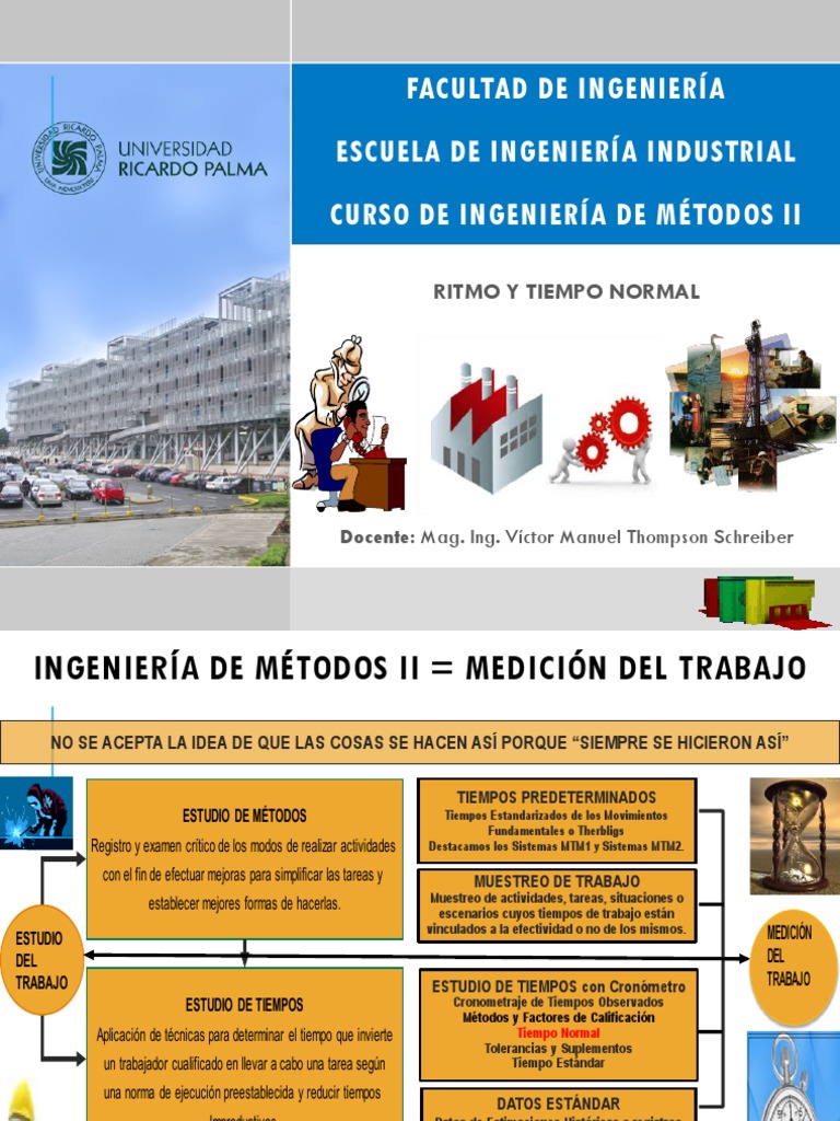 Estudio de Tiempos Con Cronómetro - Ritmo y Tiempo Normal | PDF ...
