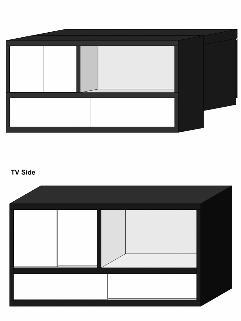Danny House TV Cabinet Set - Ver3 | PDF
