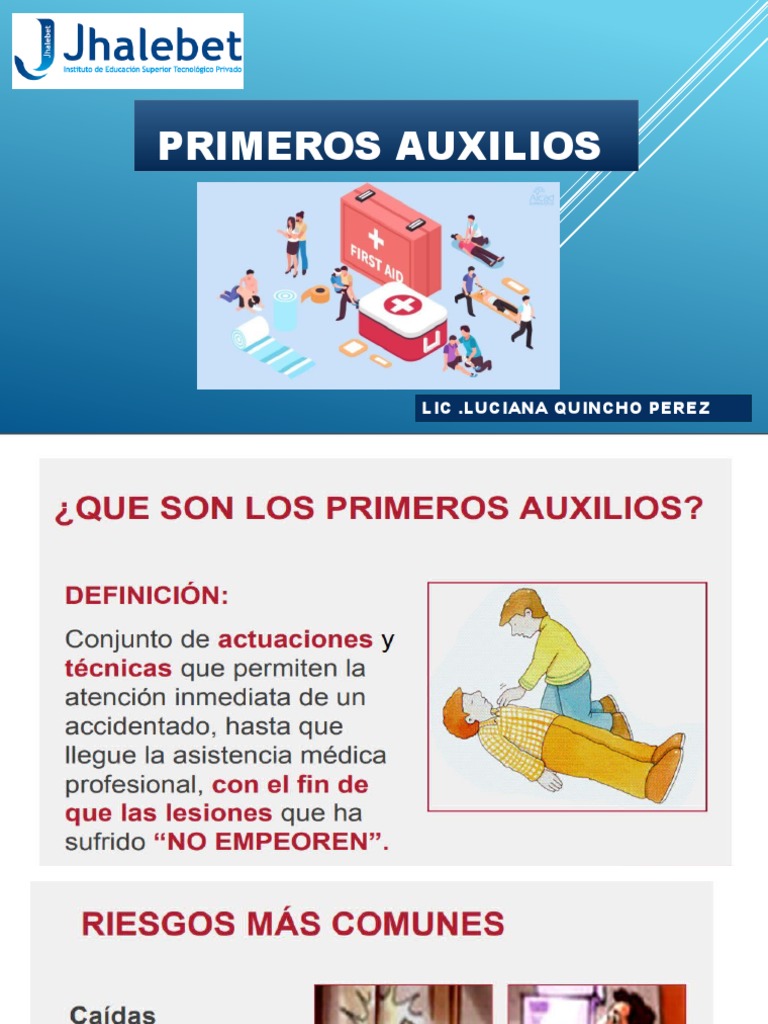 Primeros Auxilios 2 | PDF | Emergencia | Primeros auxilios