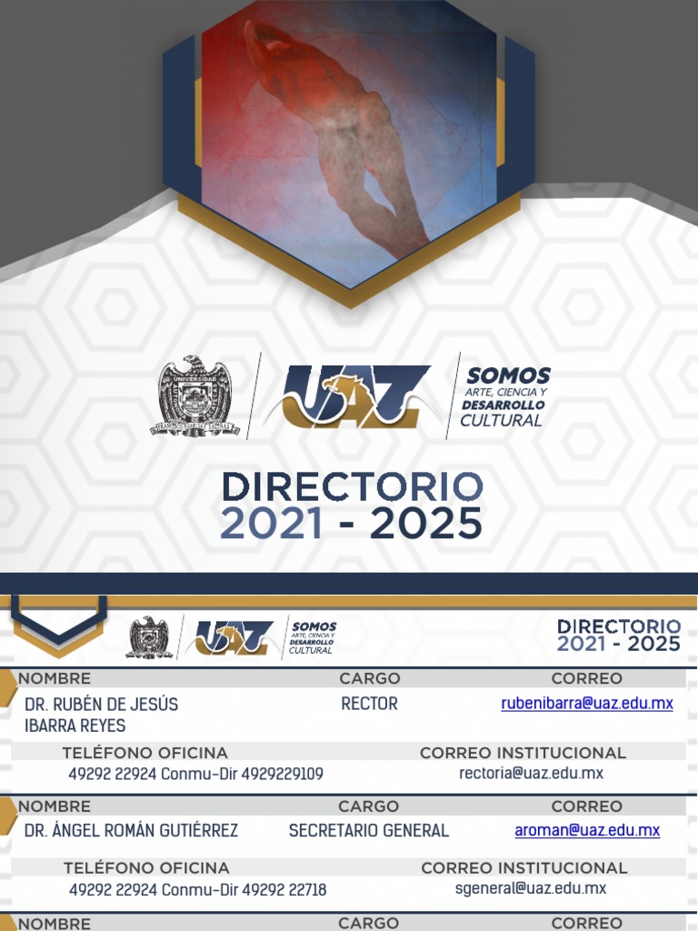 Directorio UAZ General Ene2023 | PDF