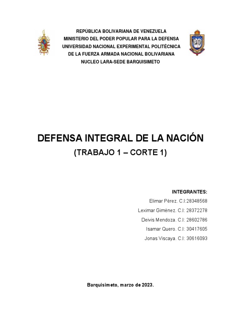 Redi, Zodi y Adi | PDF | Invasión | Venezuela