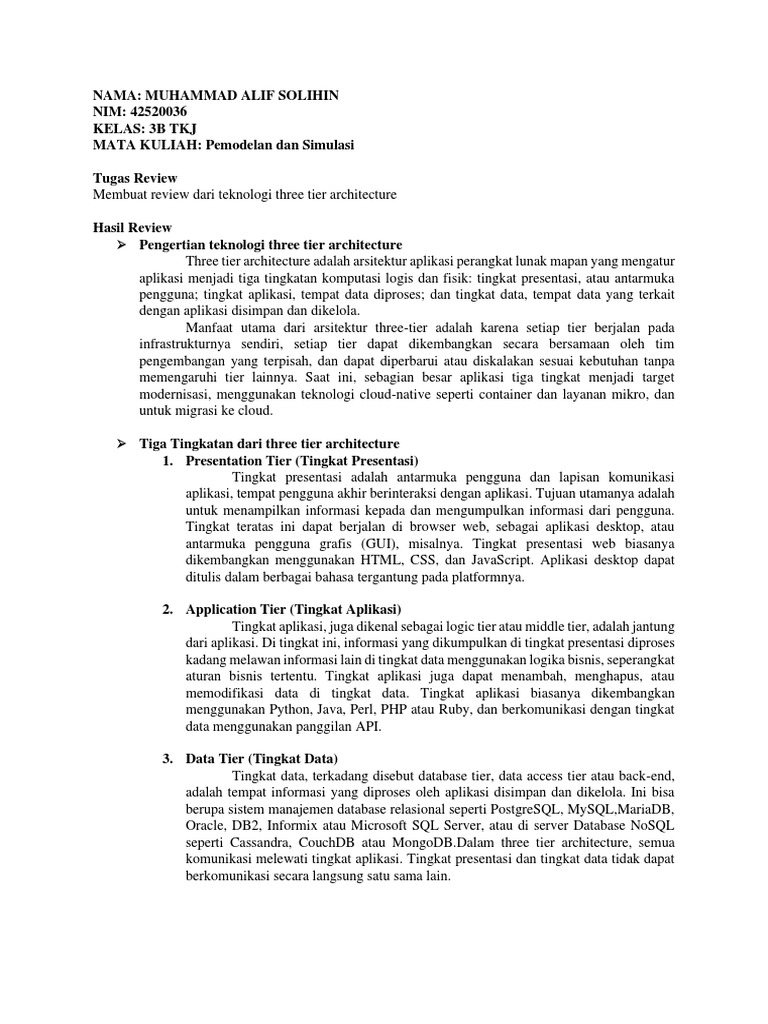 Tugas 2 Pemodelan Dan Simulasi | PDF