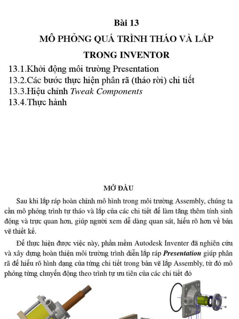 Bai 13 Mo Phong Qua Trinh Thao Lap | PDF