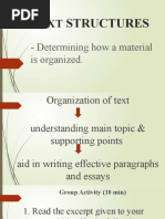 EAPP PPT 3 - Common Text Structures | PDF | Cognitive Science | Cognition
