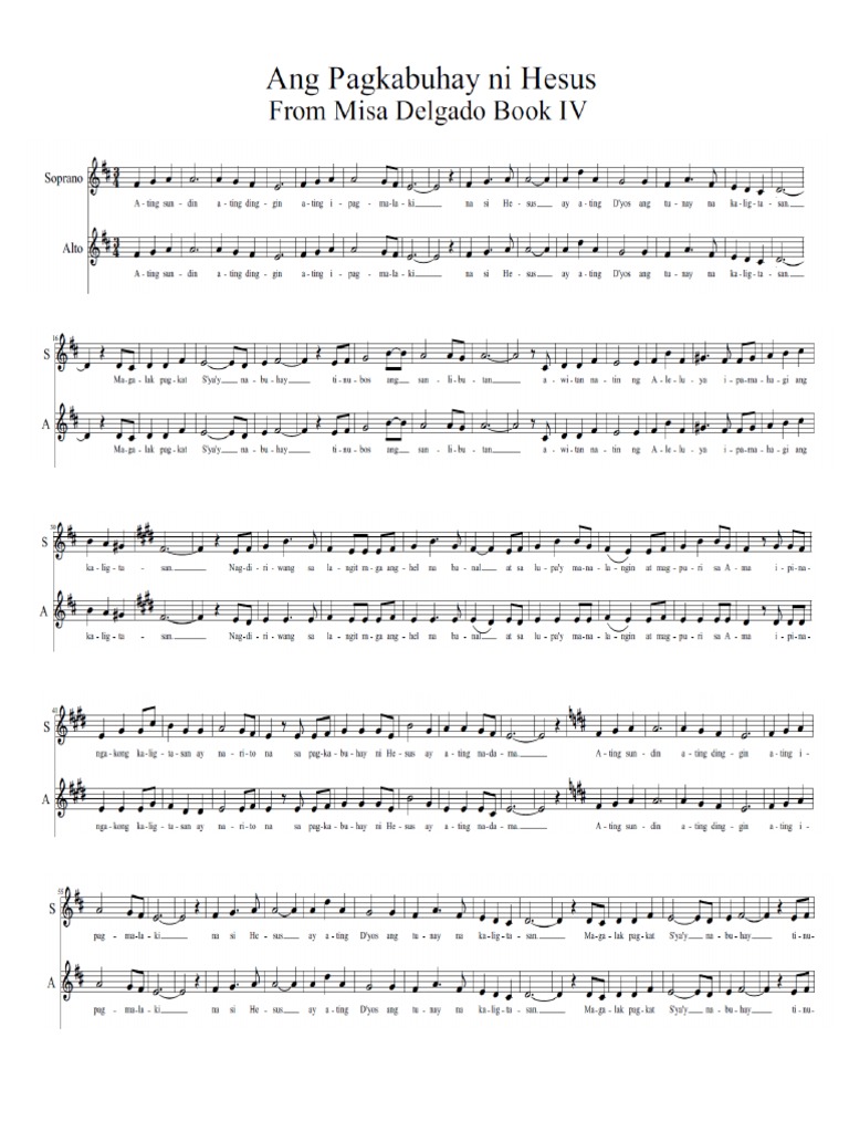 Ang Pagkabuhay Ni Hesus | PDF