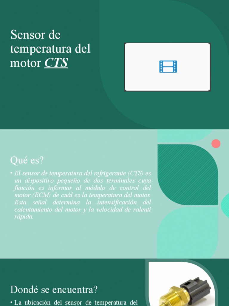 Sensor de Temperatura CTS | PDF