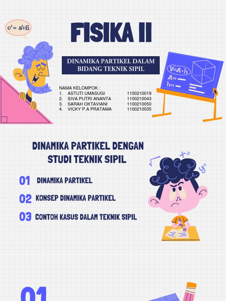 Fisika II Dinamika Partikel Teknik Sipil | PDF