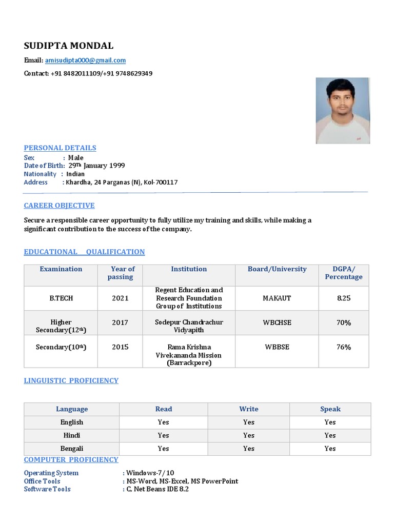 Suidpta Mondal - CV - 2023 | PDF | Encryption | Key (Cryptography)