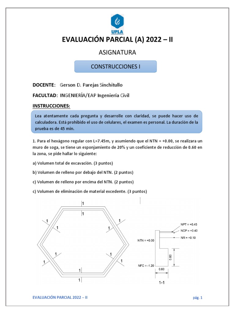 Evaluación Parcial Tipo A | PDF