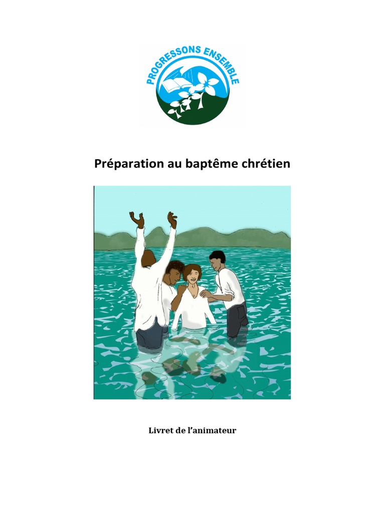 121FR Bapteme Animateur | PDF | Baptisme | Jésus