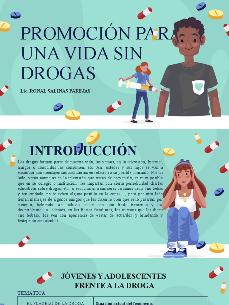 Promucion para Una Vida Libre de Drogas | PDF